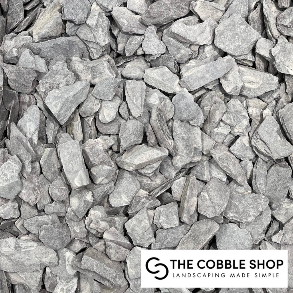 Plum Slate 20mm : garden aggregates : The Cobble Shop