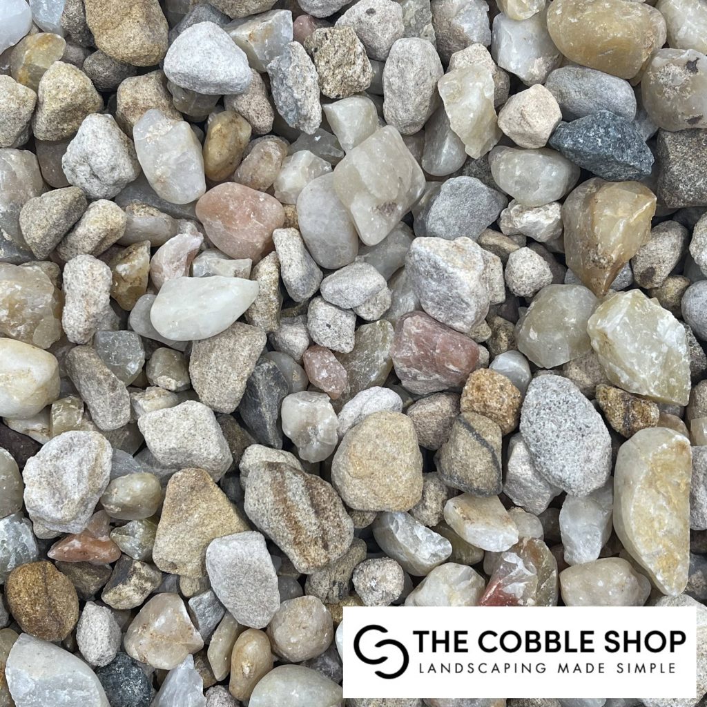 Quartz 20mm - The Cobble Shop - Decorative Aggregates